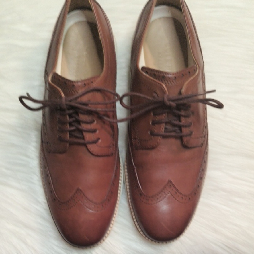 Cole Haan Grand.Os Men's Leather Oxford Shoes - Gem